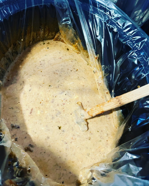 Slow Cooker Goblin Goop Queso Dip – Jeni Gough